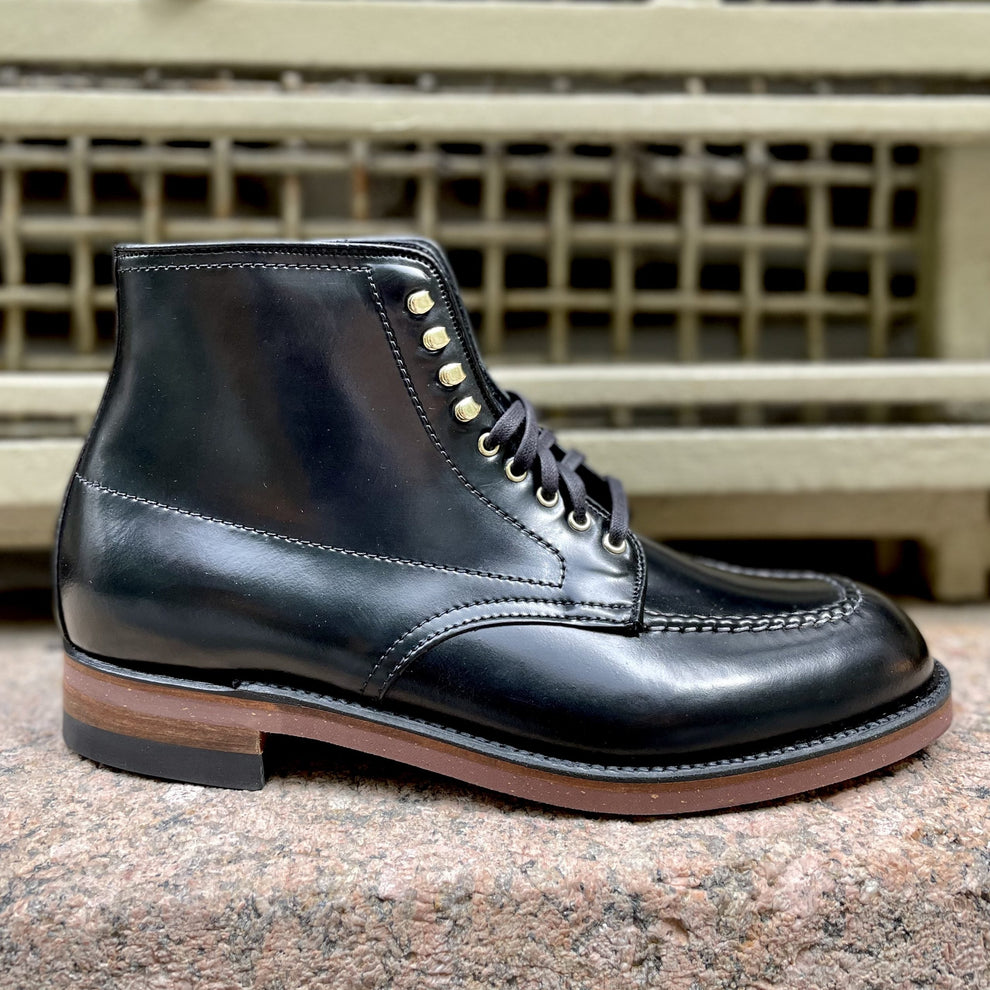 D1908H - Copake Indy Boot in Black Shell – ALDEN SHOES