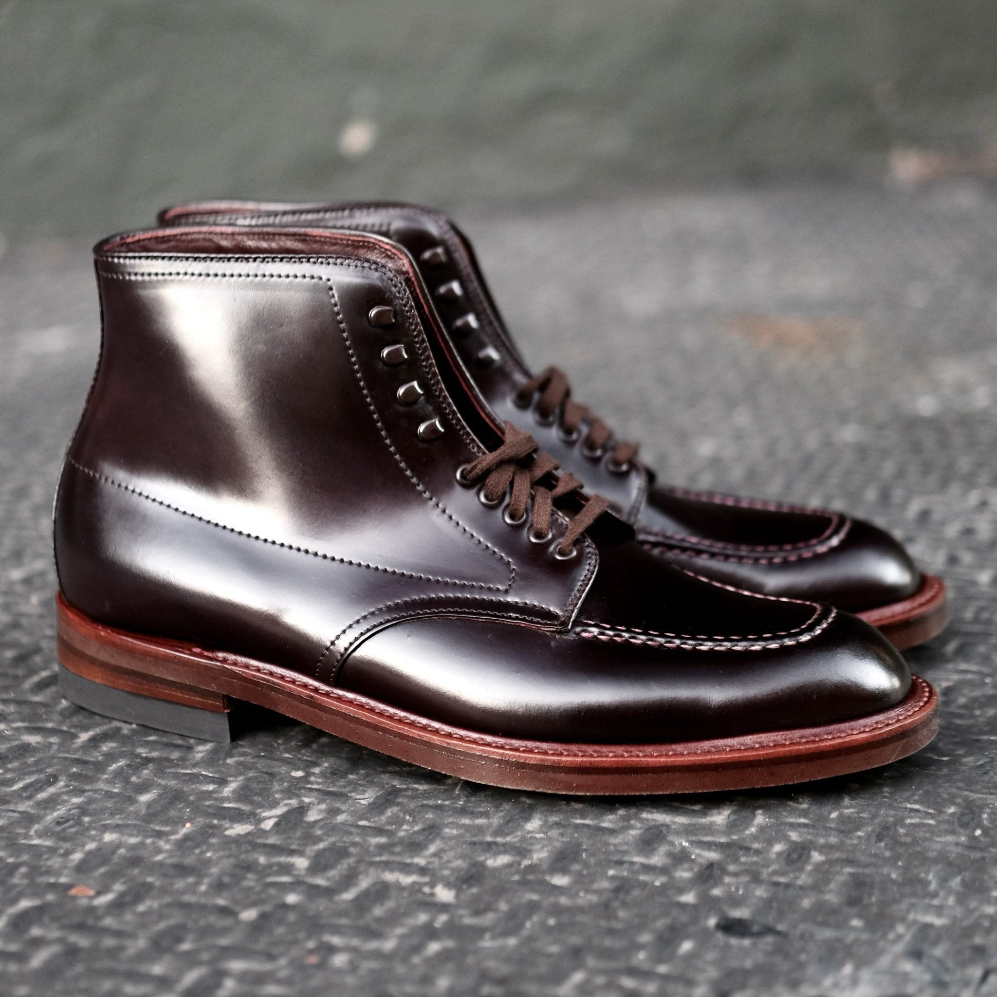 40538H - Indy Boot w Neoork Sole in Color 8 Shell – ALDEN SHOES
